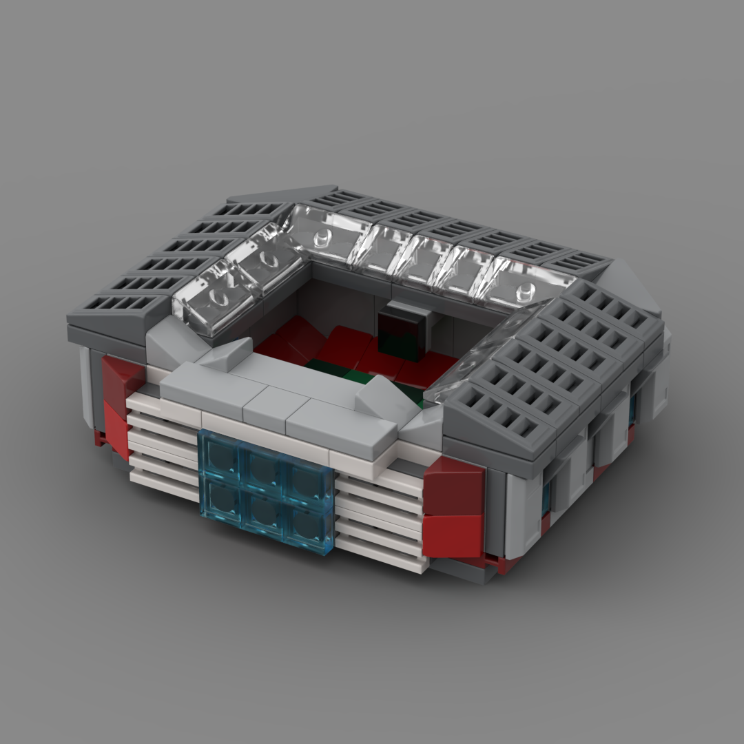 Kaiserslautern Stadion aus Klemmbausteinen – BrickStadium